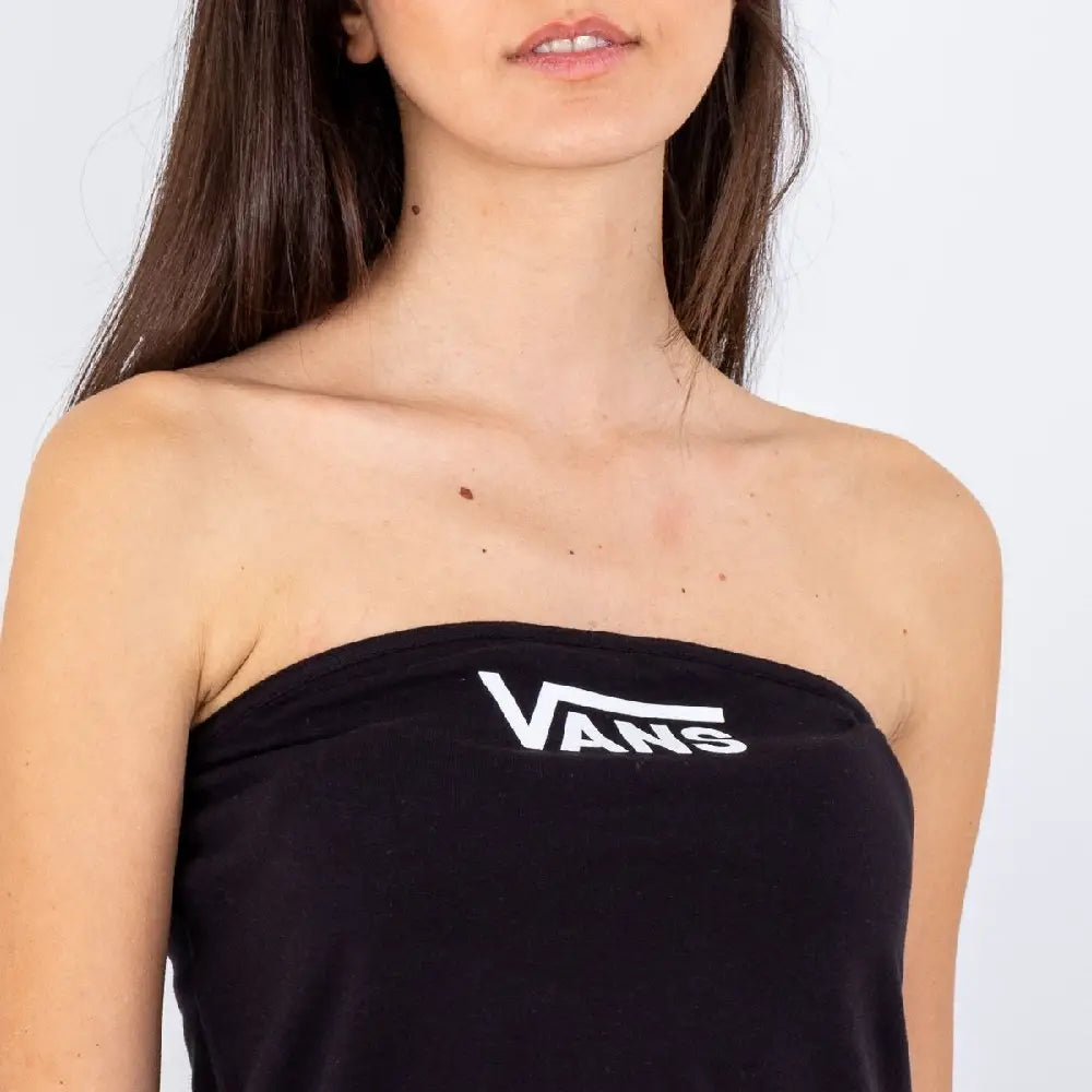 GetVANS Flying V Tube Top Black T-Shirt WOMEN at Hudson Store